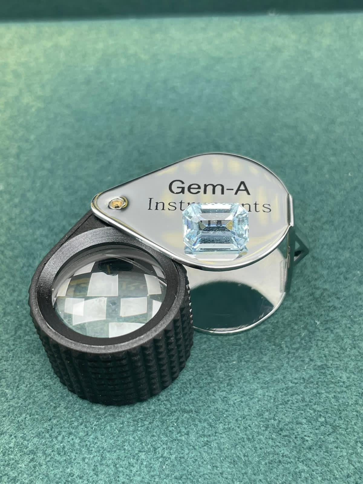 Aquamarine Loupe Clean 100% - AQ1018 - Regal Gems and Jewellery